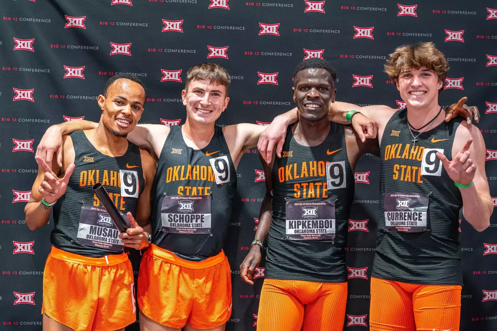 Cowboy DMR Collects Fourth Straight Conference Title on First Day of ...