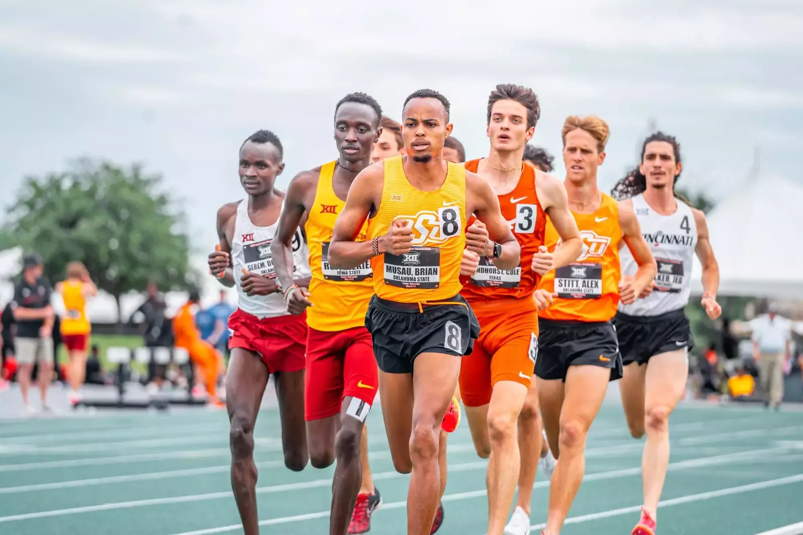 Brian Musau Named Big 12 Outdoor Track & Field Outstanding Freshman ...