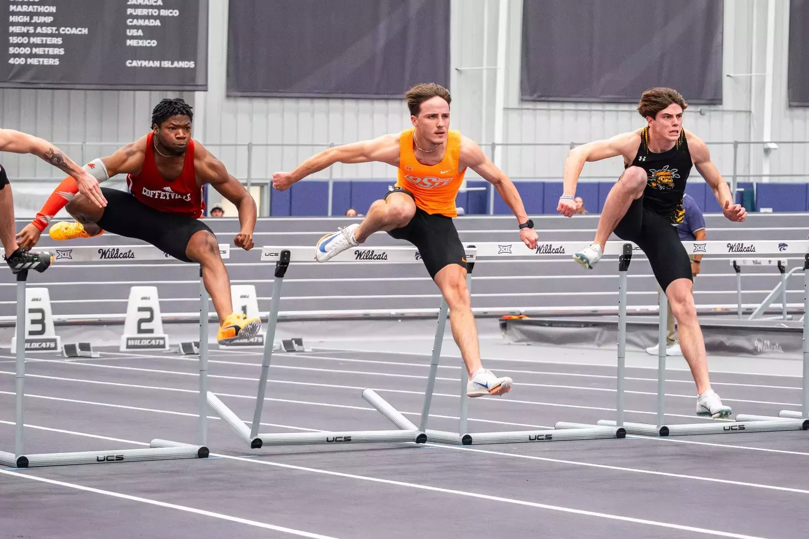 Hunter Vaughn breaks school record in 60 Meter Hurdles as OSU Indoor ...