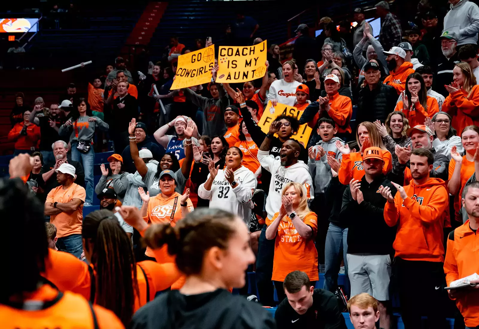No. 21 Oklahoma State women beat Kansas 57-51, finish 3rd in Big 12 ...