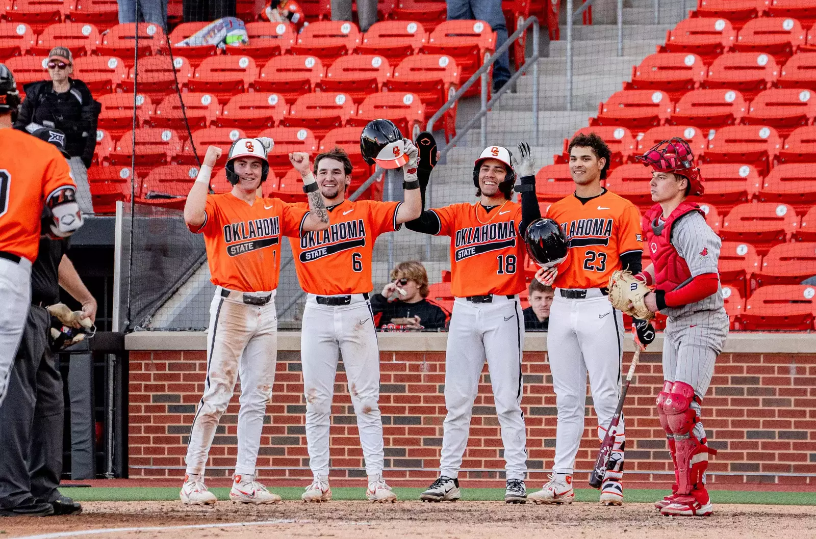 Cowboy Baseball Sweeps Doubleheader In Run-Rule Fashion - Oklahoma ...