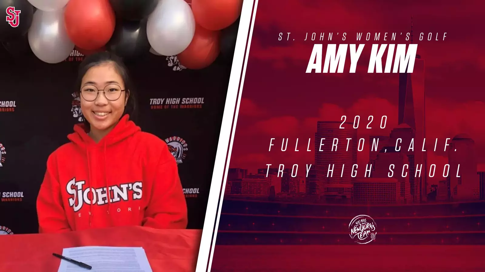 St. John’s Women’s Golf Inks Amy Kim - St. John's University Athletics