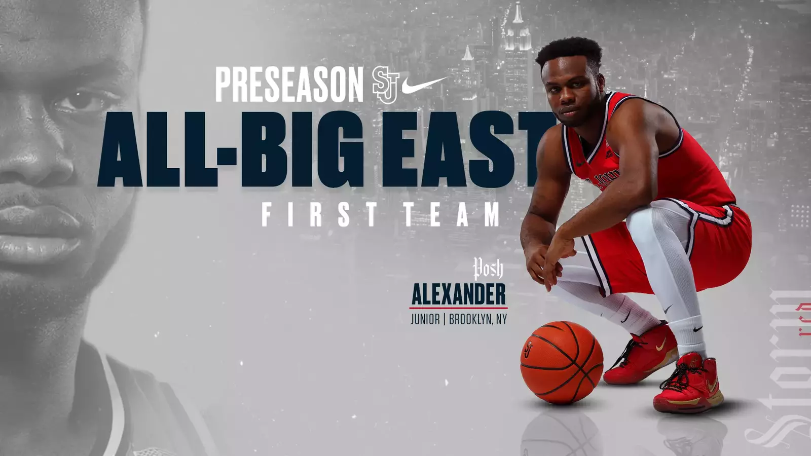 Posh Alexander Named to Preseason All-BIG EAST First Team, Red Storm ...