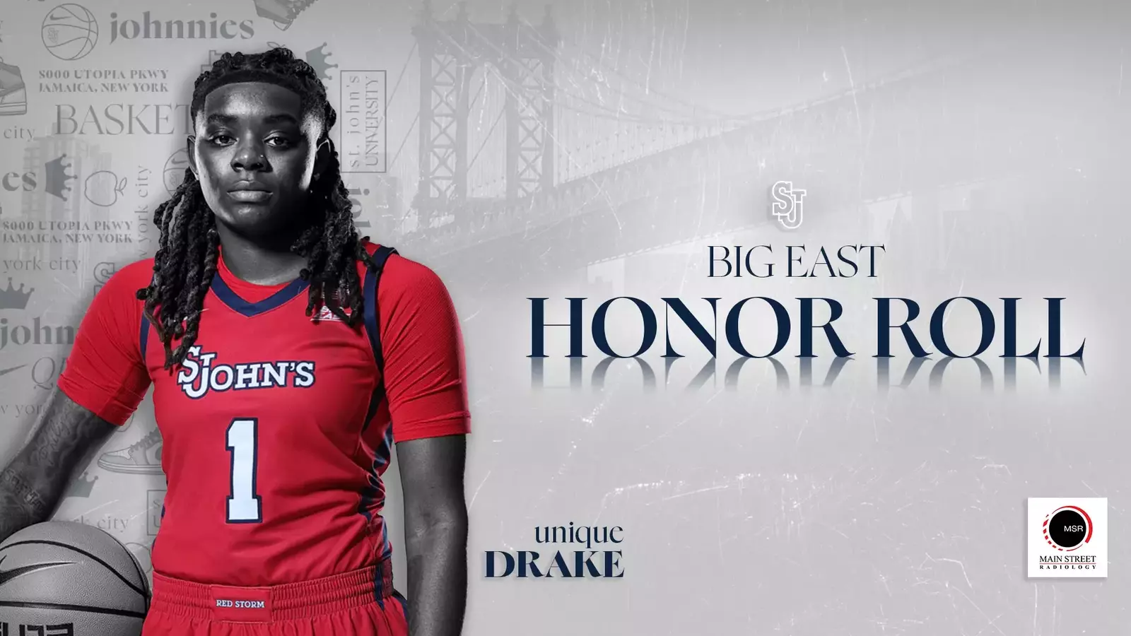 Unique Drake Earns BIG EAST Honor for the Seventh Time This Season - St ...