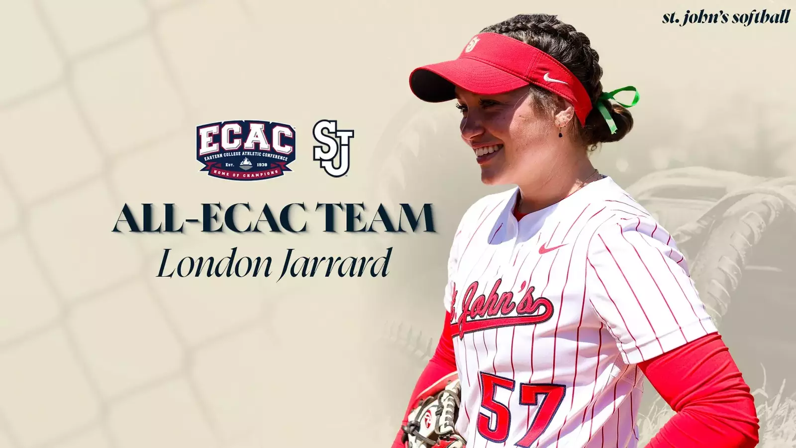 London Jarrard Selected to the 2024 All-ECAC Team - St. John's ...