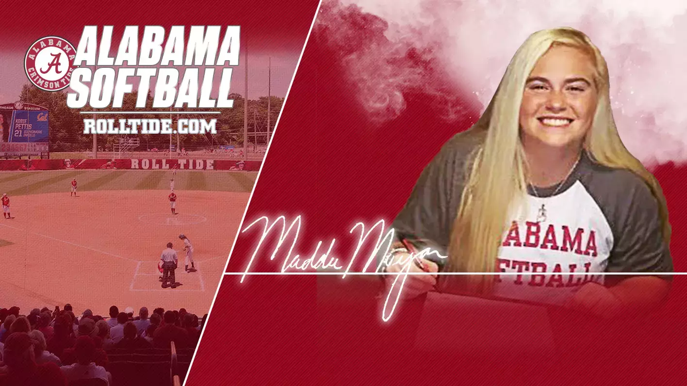 Alabama Softball Signs Maddie Morgan to National Letter of Intent ...