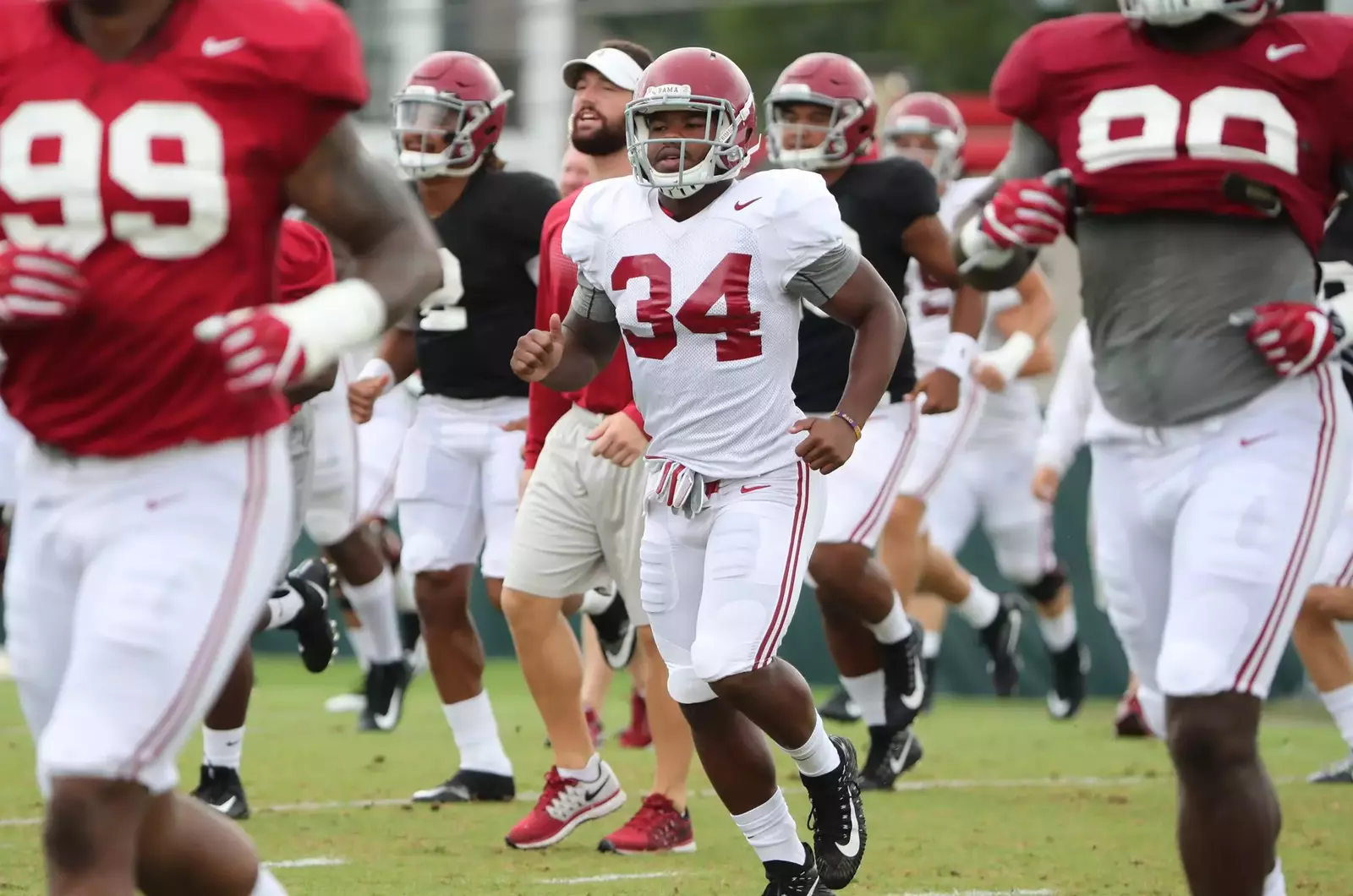Bye Week Work Continues for Alabama Football - Alabama Athletics