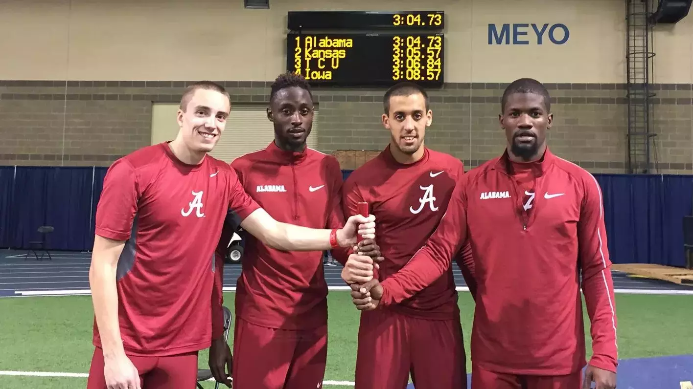 Alabama Track & Field Sets School Record in Men’s 4x400-Meter Relay ...