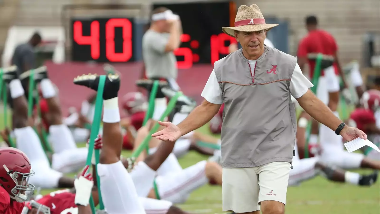 Alabama Football Wraps up Bye Week Work - Alabama Athletics
