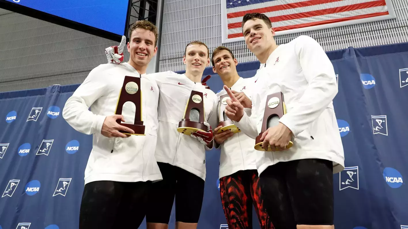 Alabama Swimming & Diving Wins NCAA 200 Medley Relay Championship ...