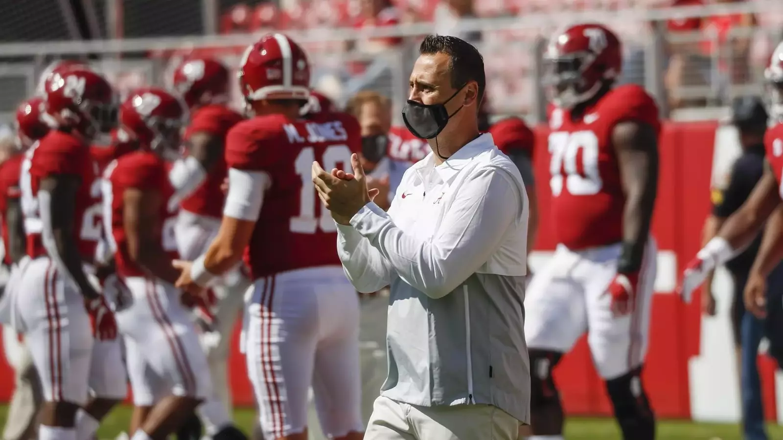 Alabama Football Offensive Coordinator Steve Sarkisian Wins the Broyles ...