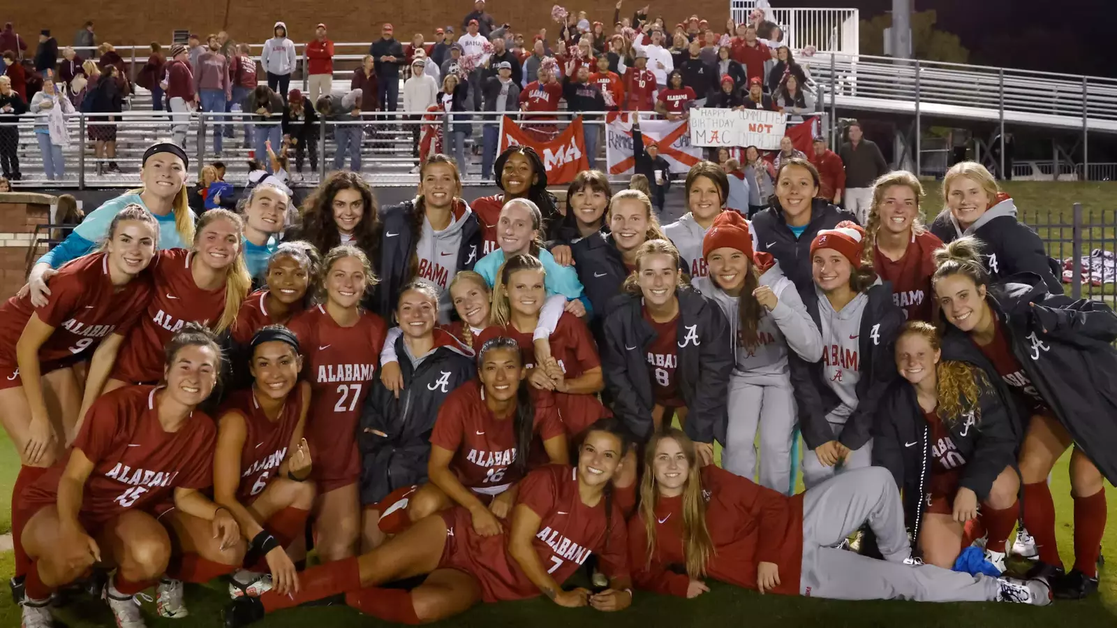 No. 3/1 Alabama Soccer Clinches Western Division Title with 4-1 Win at ...