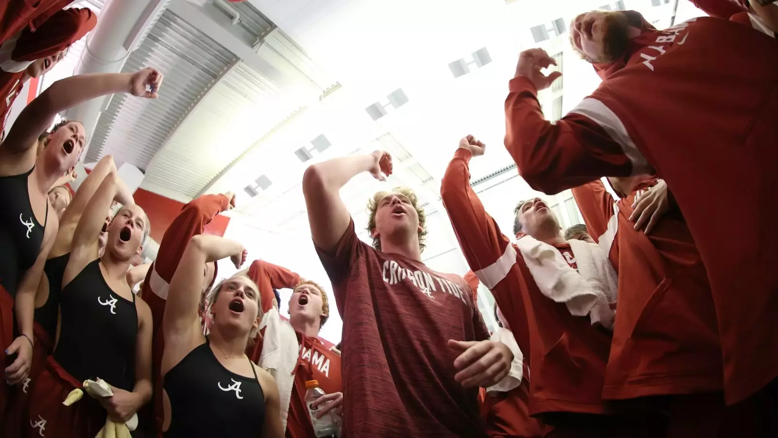 Alabama Swimming and Diving Breaks Records, Sweeps LSU - Alabama Athletics