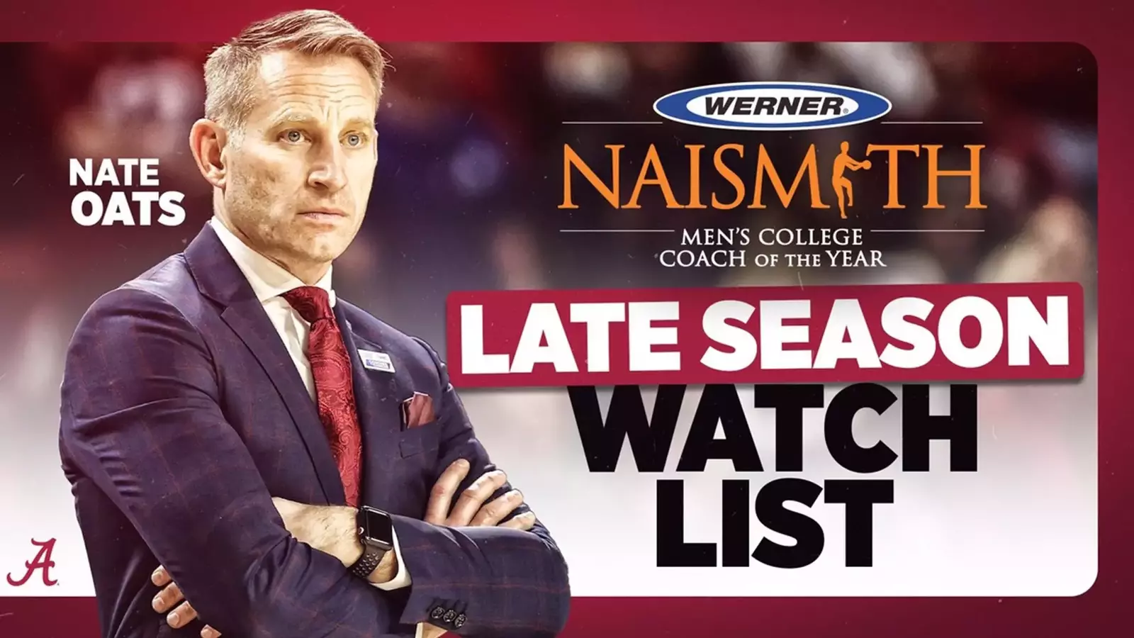 Alabama’s Nate Oats Named to Naismith Men’s Coach of the Year Late Season Watch List - Alabama ...