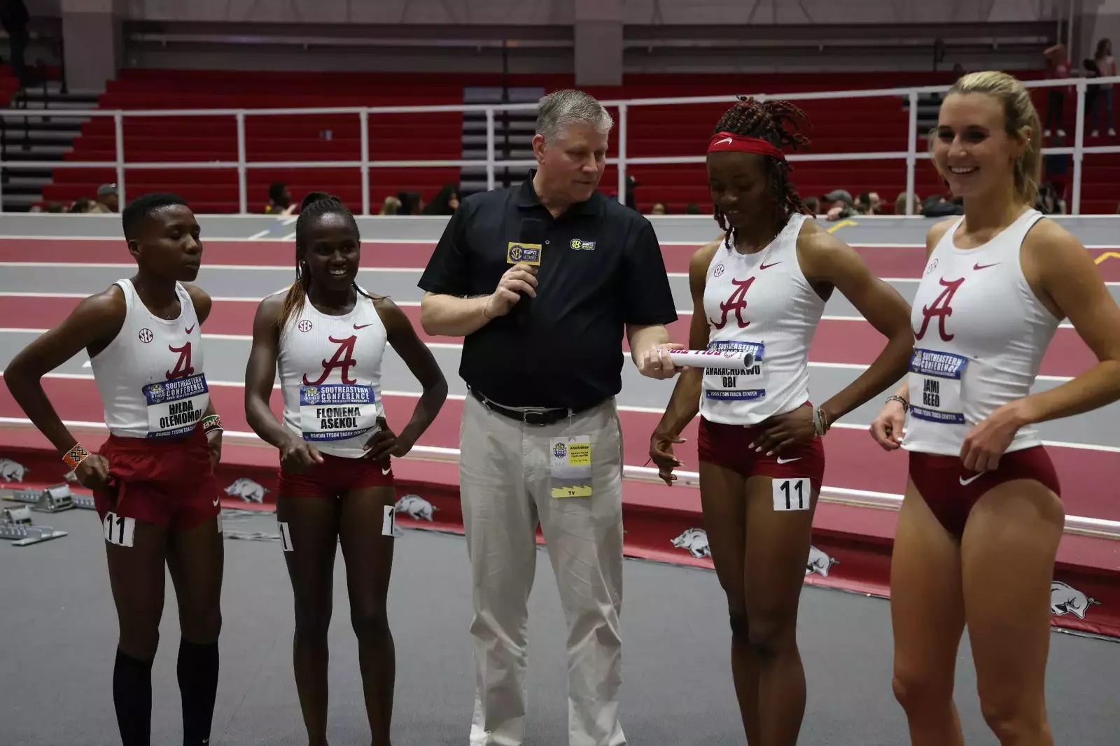 Alabama Strikes Gold on Opening Day of SEC Track and Field Indoor ...