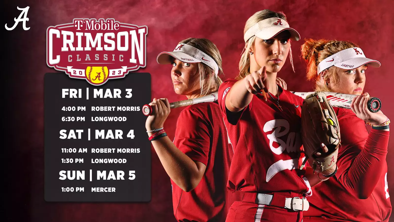 Alabama Softball Hosts T-Mobile Crimson Classic this Weekend - Alabama ...