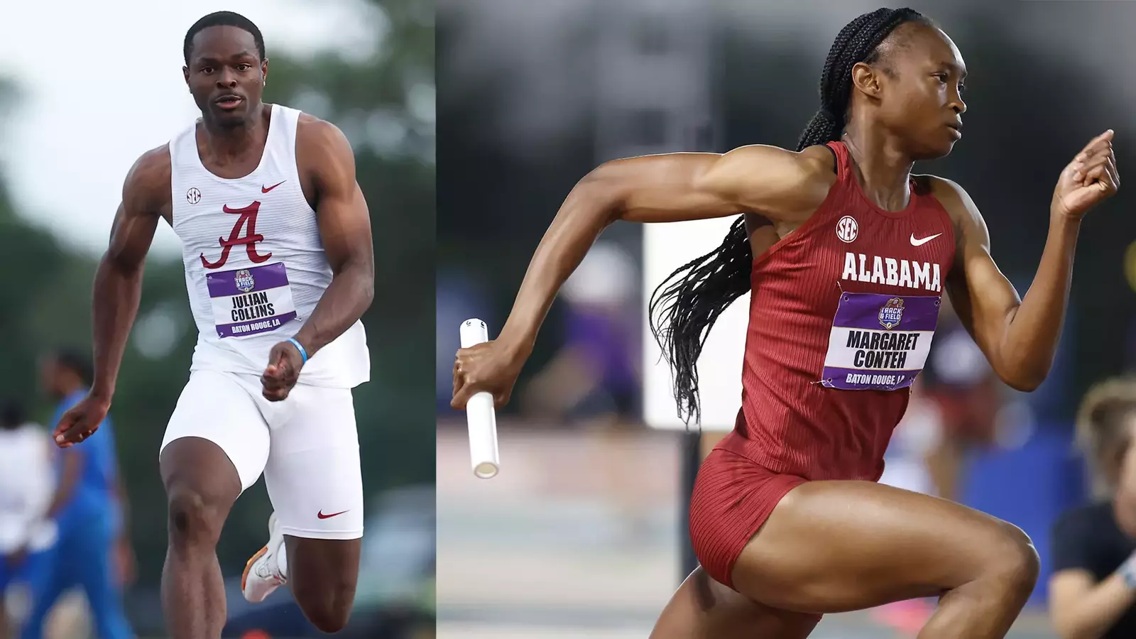 Alabama’s Julian Collins, Margaret Conteh Selected to 2023 SEC Track and Field Community Service ...