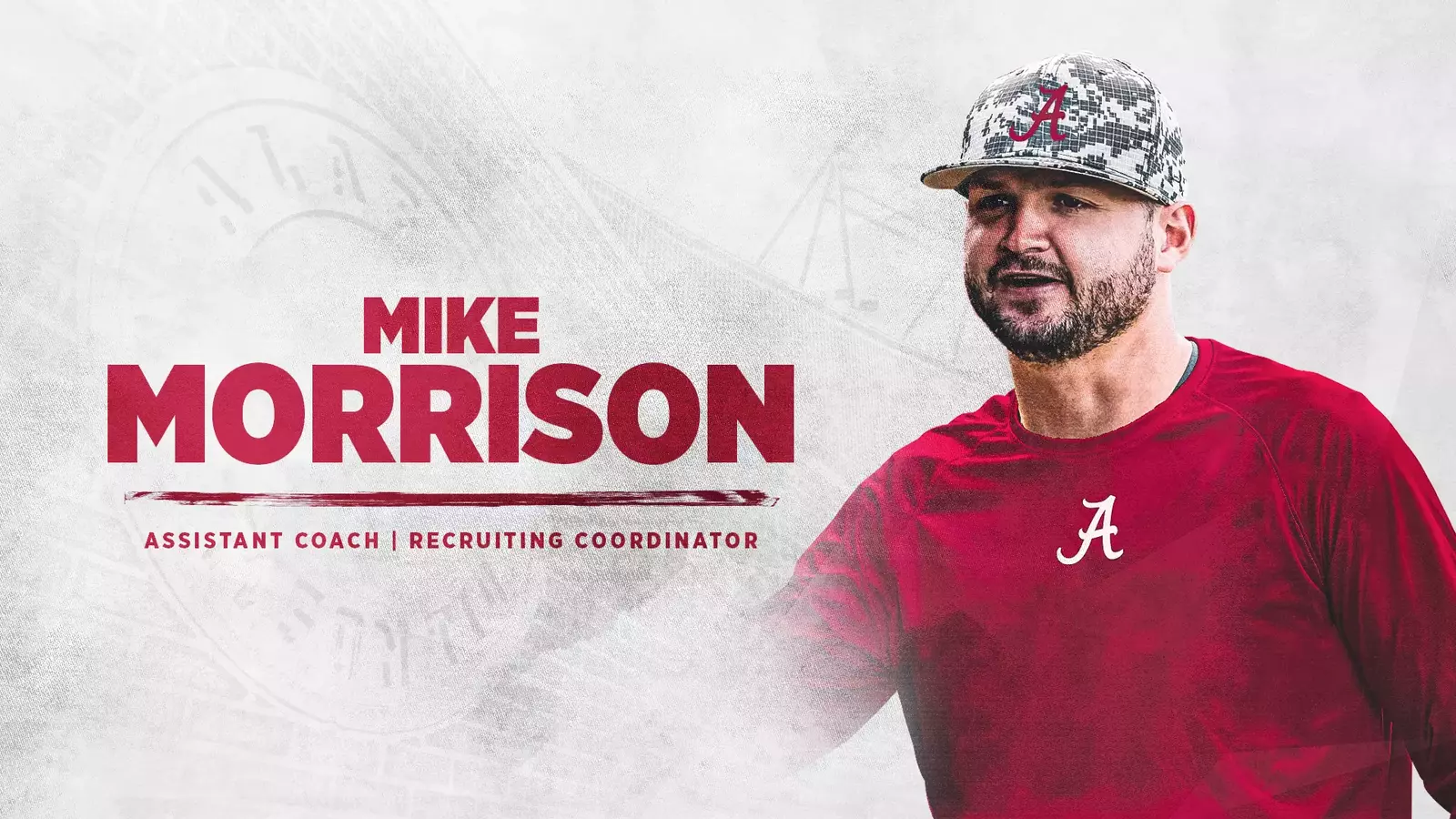 Baseball Adds Mike Morrison to Coaching Staff - Alabama Athletics