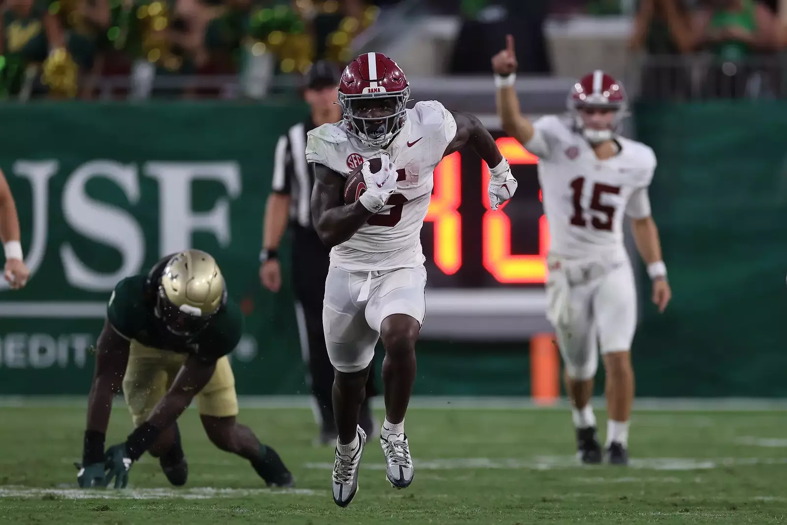 No. 10/10 Alabama Pushes Past South Florida - Alabama Athletics