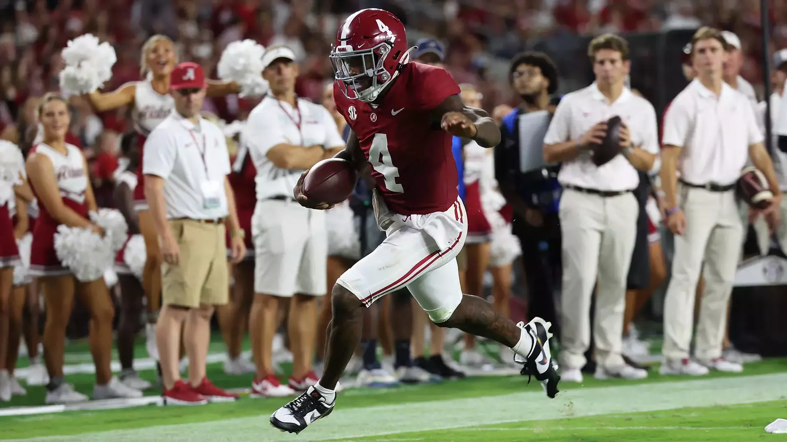 No. 4/3 Alabama Opens 2023 Campaign with a 56-7 Win Over Middle ...