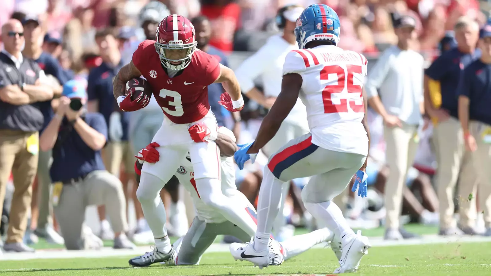 Second Half Surge Pushes No. 13/12 Alabama Past No. 15/16 Ole Miss, 24 ...