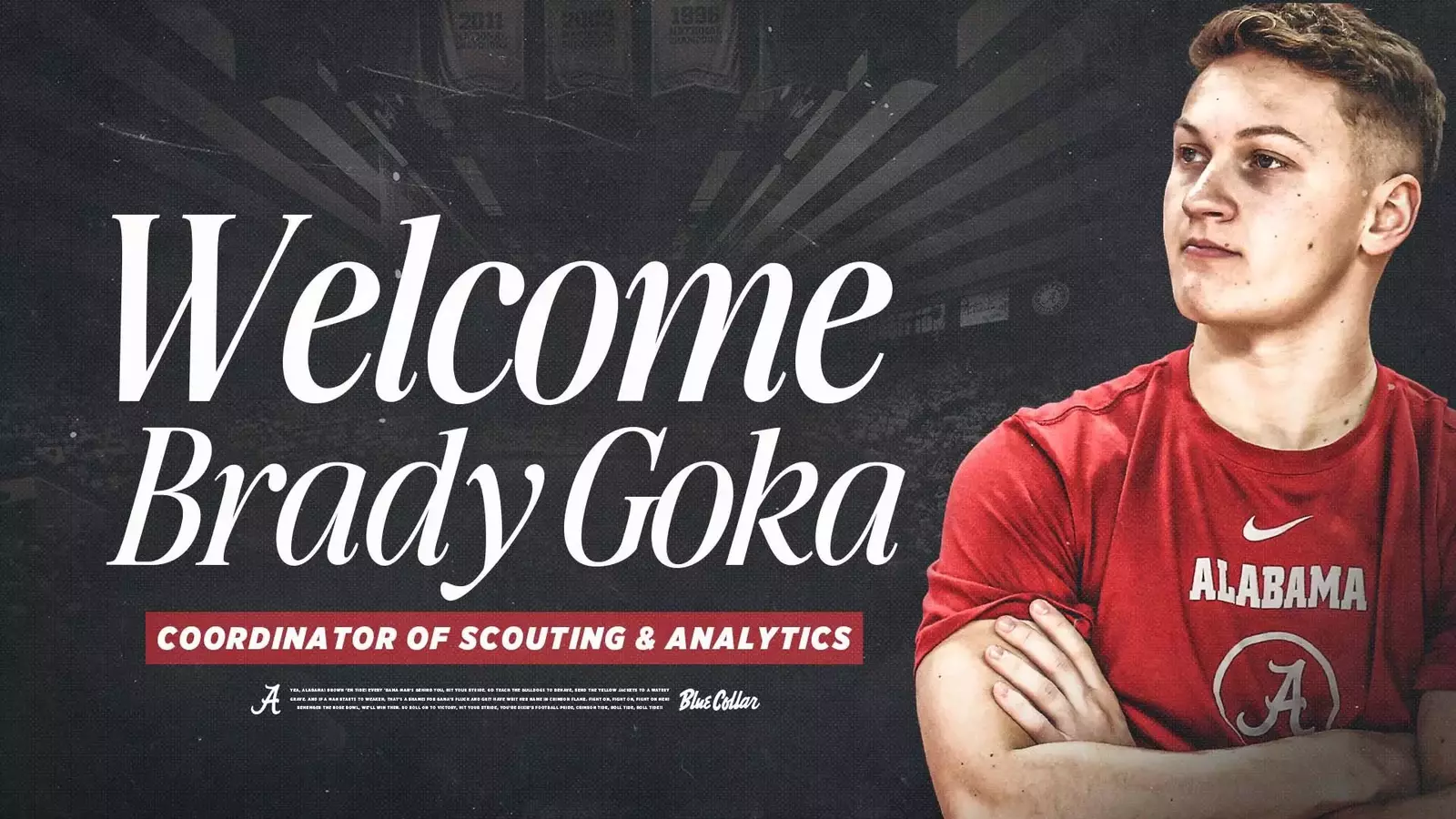 Nate Oats Announces the Hiring of Brady Goka as Coordinator of Scouting ...