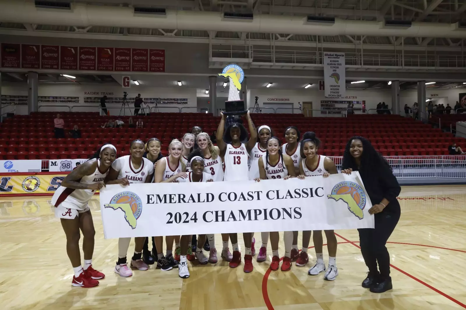 Emerald Coast Classic Champs! No. 23/20 Alabama Women’s Basketball ...