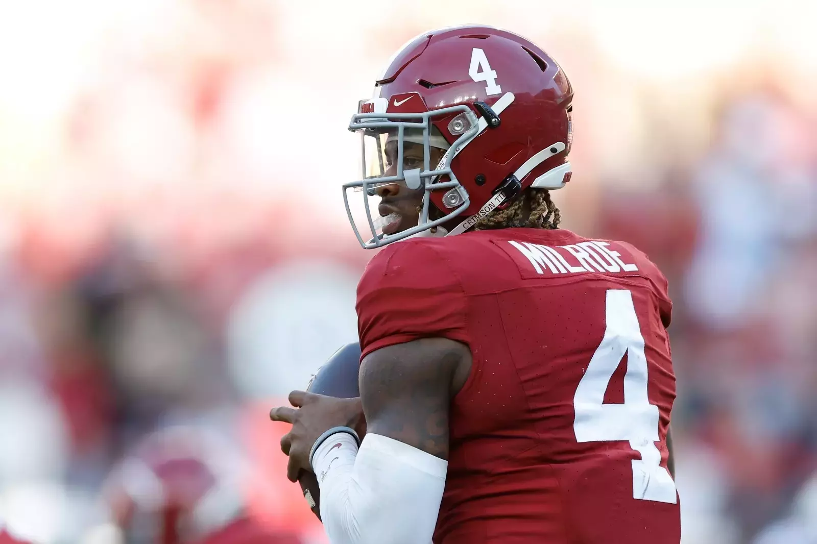 Alabama Football’s Jalen Milroe Named Earl Campbell Tyler Rose Award ...