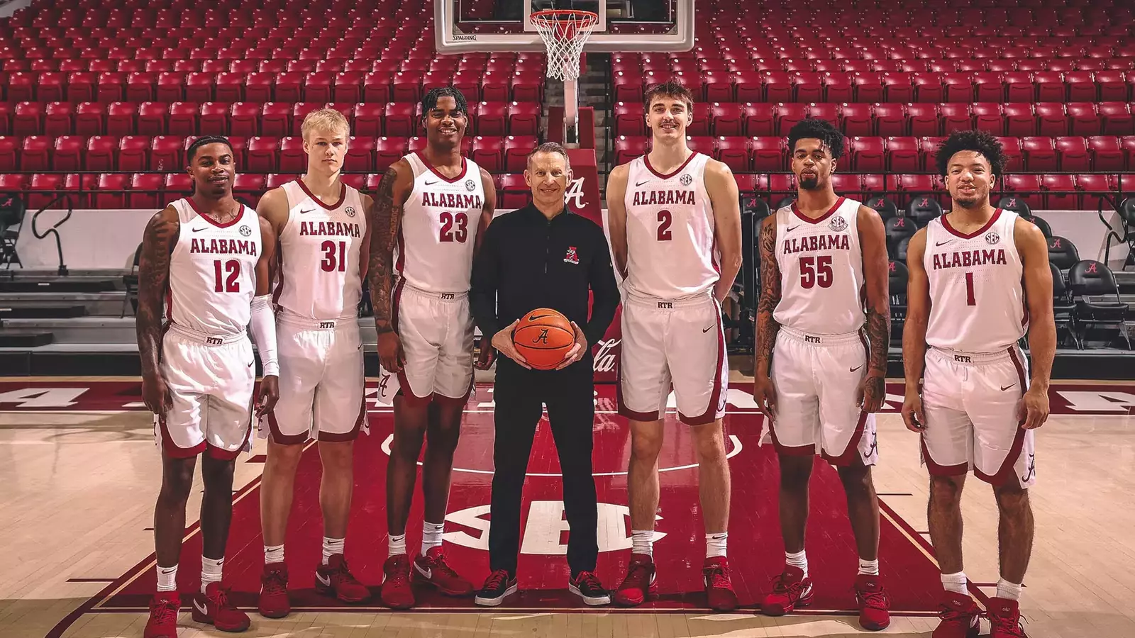 No. 16/17 Men's Basketball Hosts Arkansas on Senior Day - Alabama Athletics