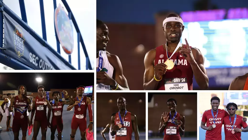 Seven Medals Captured By Alabama On Final Day Of 2024 Sec Outdoor