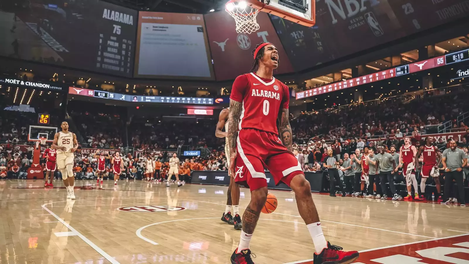 Hot Shooting, Strong Defense Helps No. 2/1 Alabama Cruise Past Texas ...