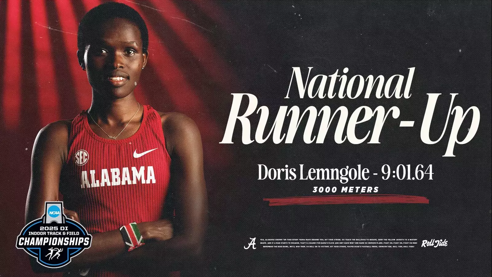 Lemngole Earns Runner-Up Finish on Final Day of NCAA Indoor Track and ...