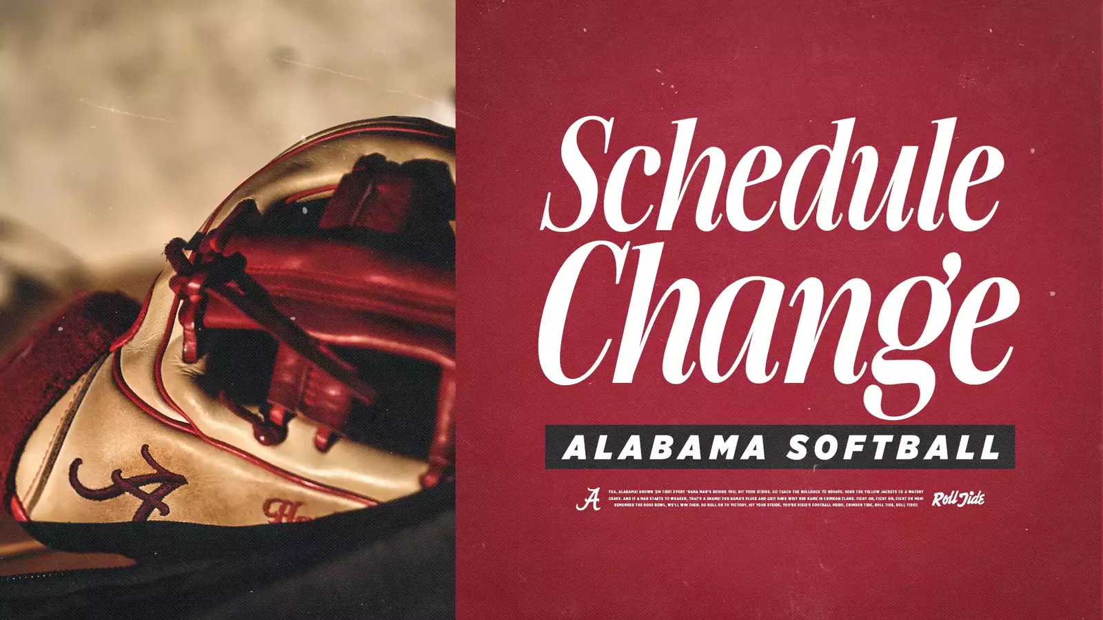 Alabama Softball’s Tuesday Road Game at Samford Moved to 3:30 p.m. CT ...