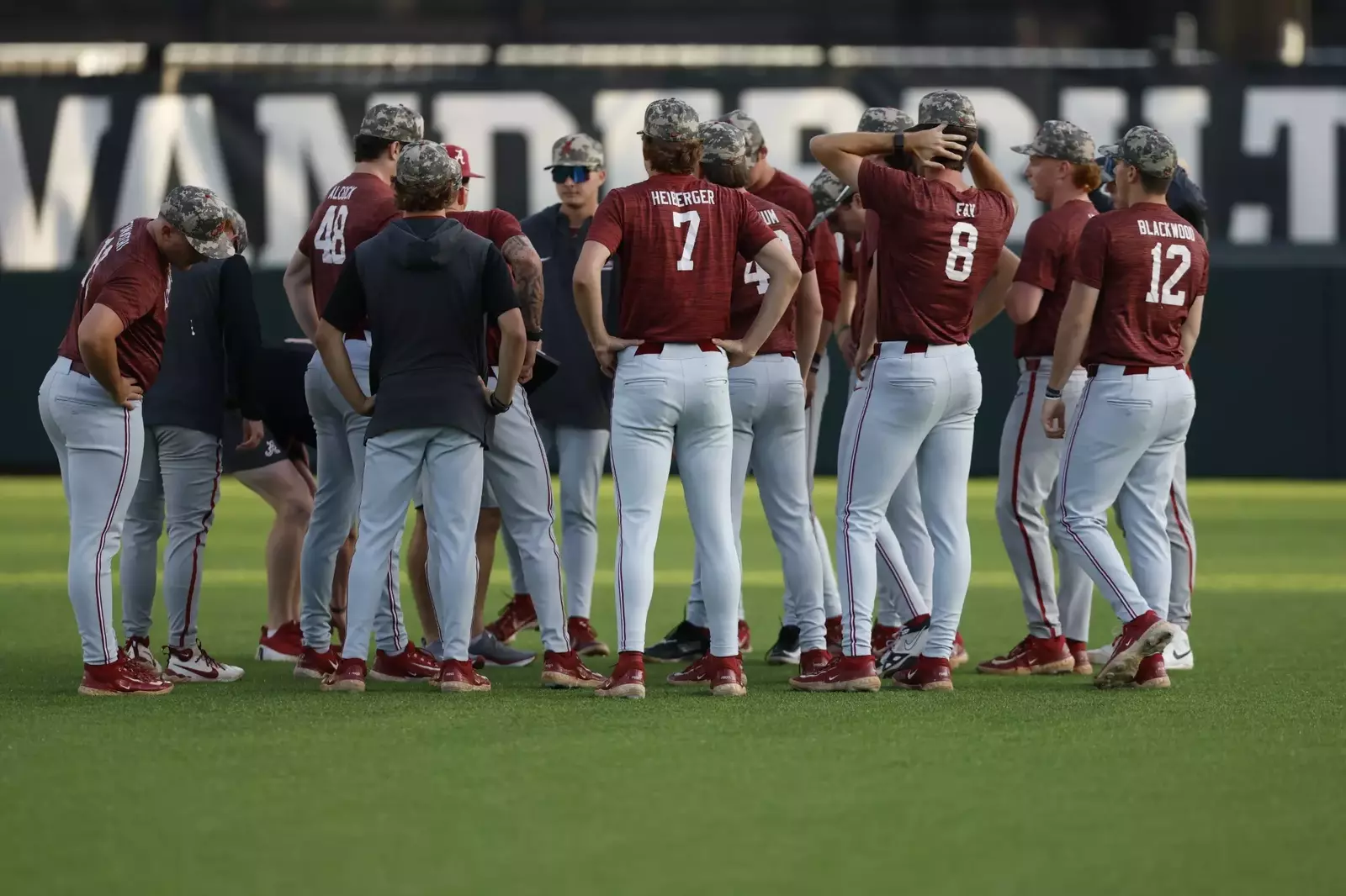 No. 18 Alabama Baseball’s Matchup with No. 15 Vanderbilt Moved to 7:30 ...