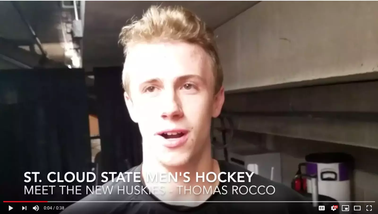 Meet the SCSU Men's Hockey New Huskies: Thomas Rocco - St. Cloud State ...