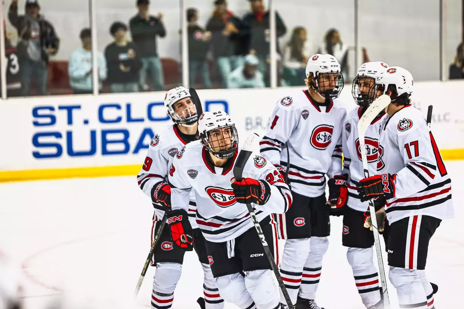 Freshmen Shine in No. 16/15 Huskies Win over Bemidji State - St. Cloud ...