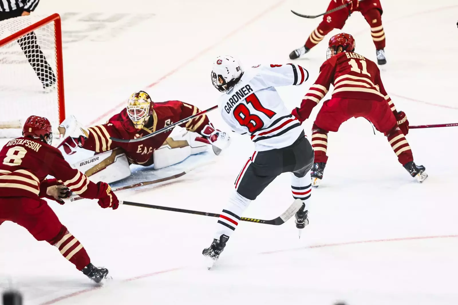 No. 2 Boston College Upends No. 10 St. Cloud State Men’s Hockey in Series Opener - St. Cloud ...