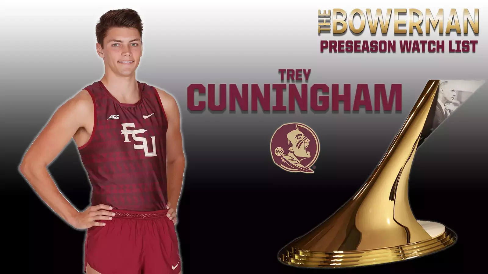 Cunningham Hurdles Onto The Bowerman Watch List - Florida State University