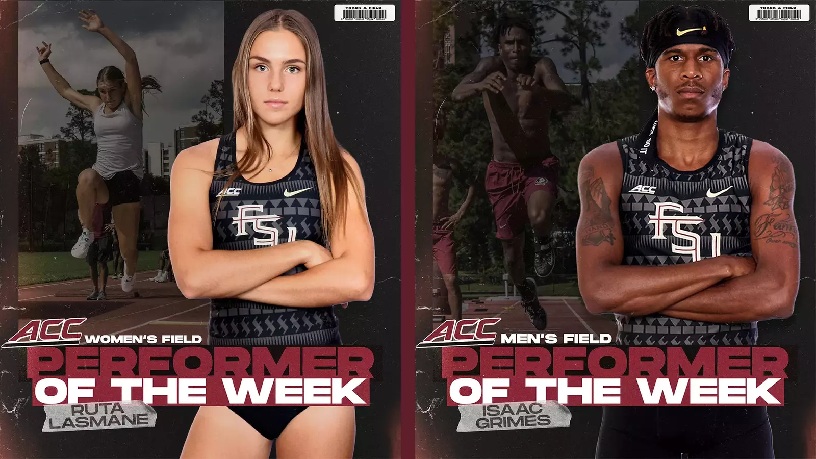 Lasmane and Grimes Earn ACC Weekly Honors - Florida State University