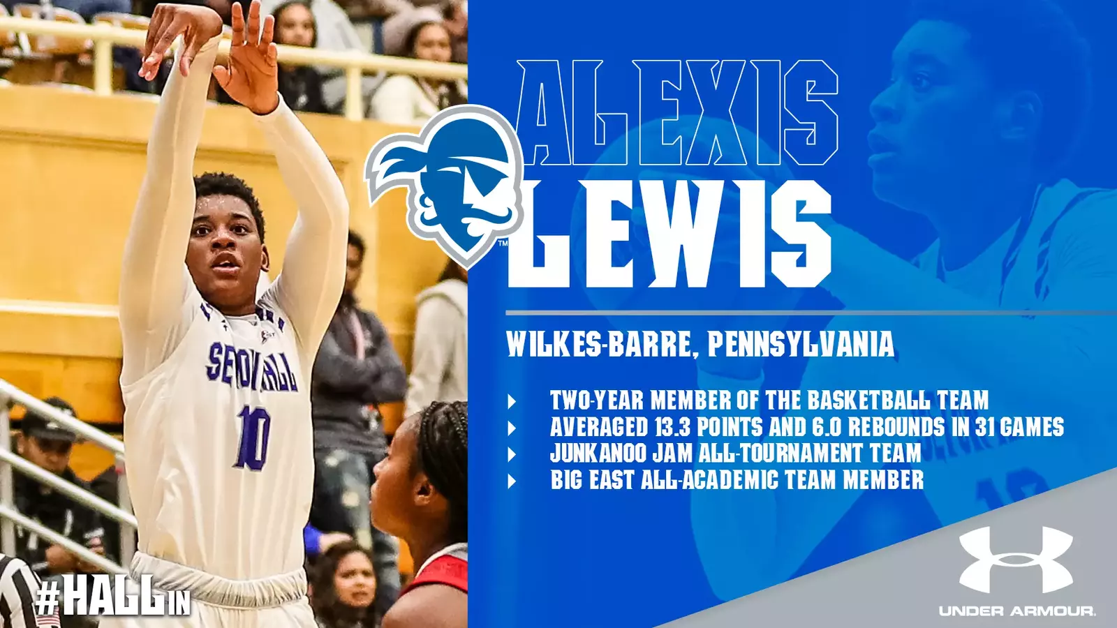 May Senior Spotlight Series: Alexis Lewis - Seton Hall University Athletics