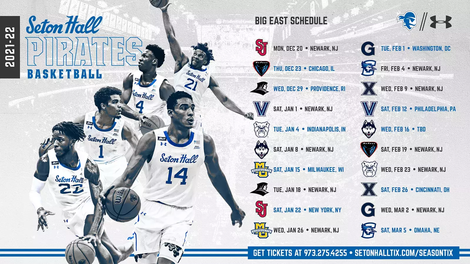 Seton Hall’s 2021-22 Schedule Now Complete - Seton Hall University ...