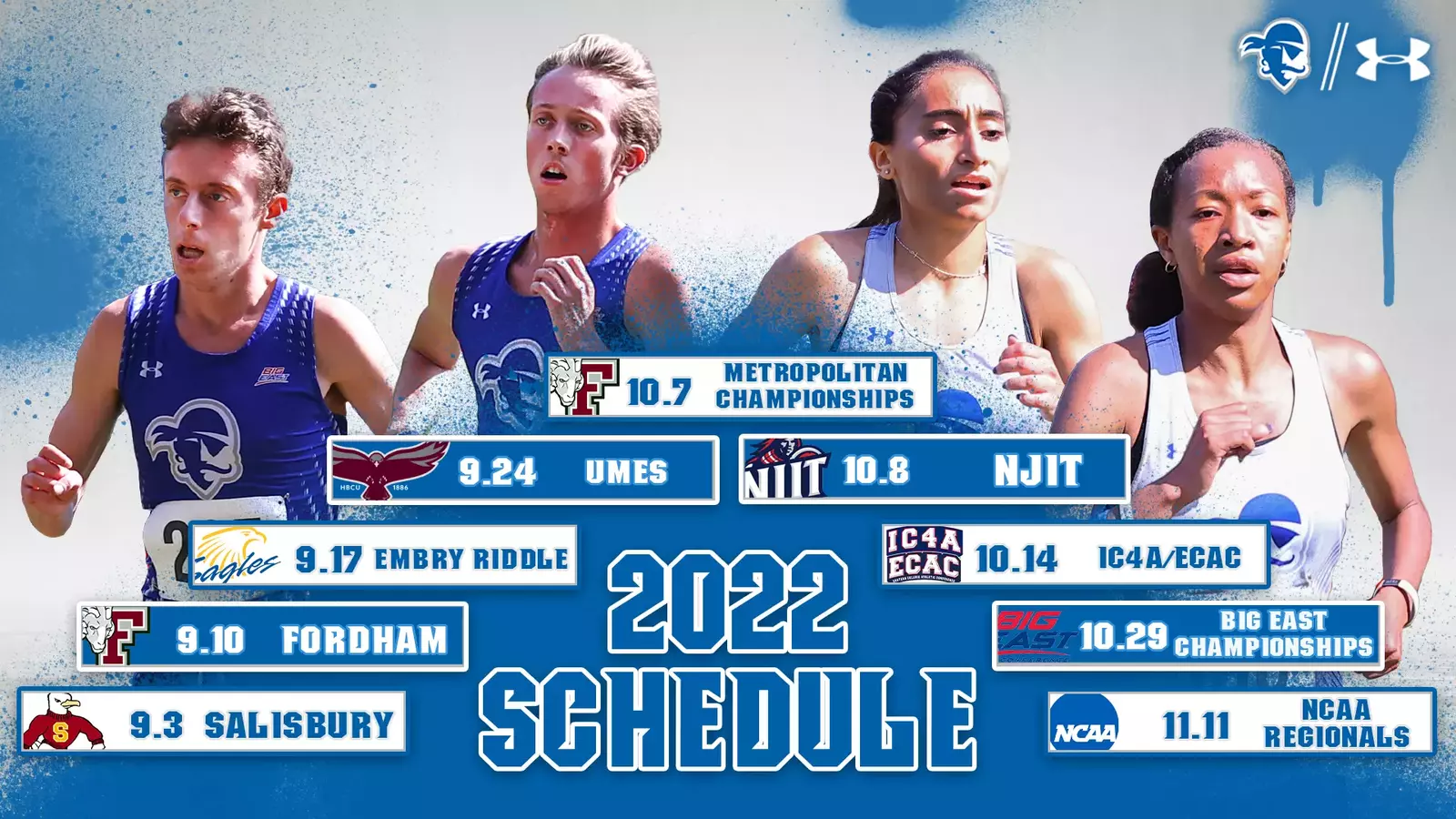 2022 Men's Cross Country Schedule Announced - Seton Hall University ...