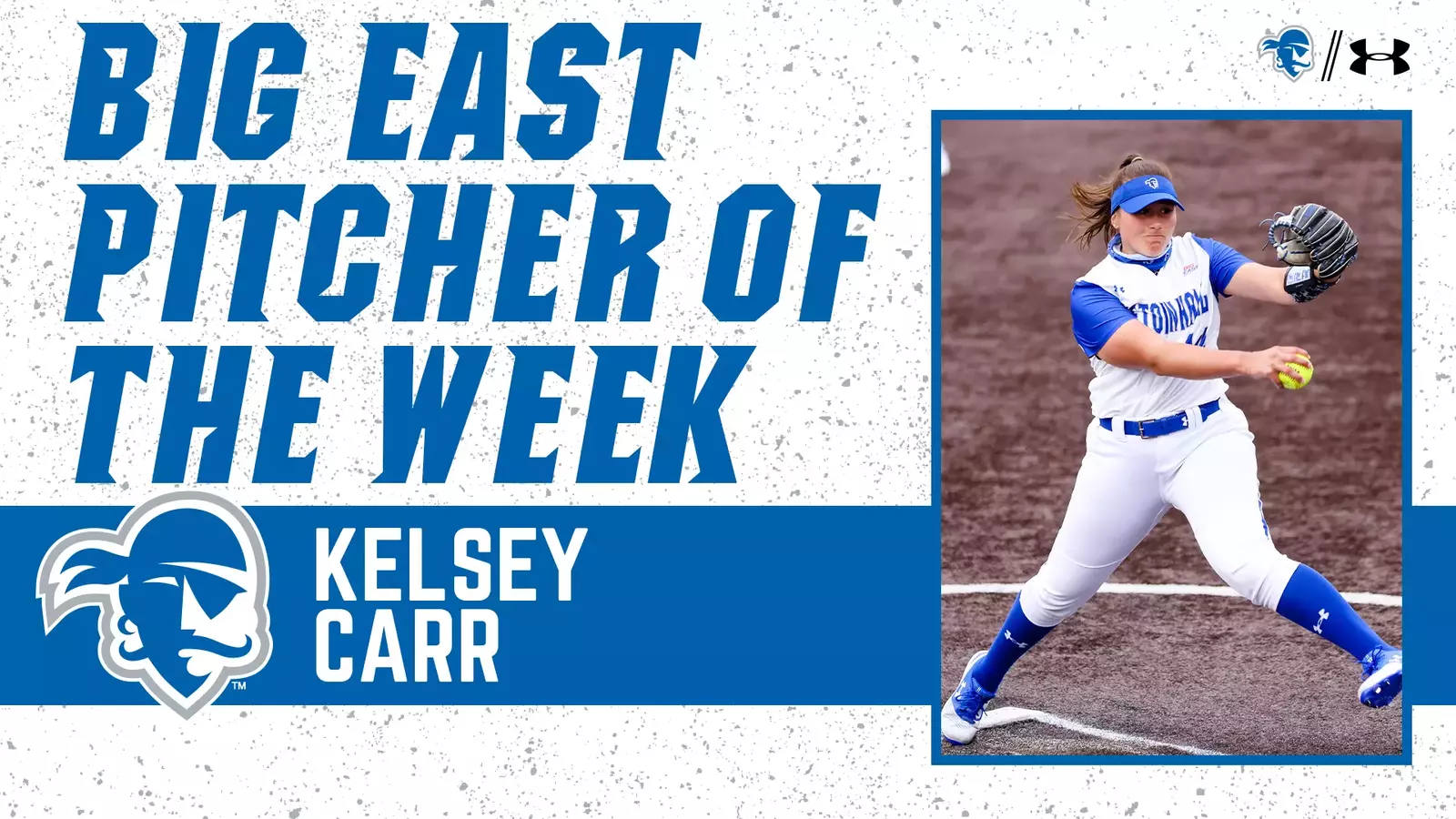 Kelsey Carr Named BIG EAST Pitcher of the Week - Seton Hall University ...