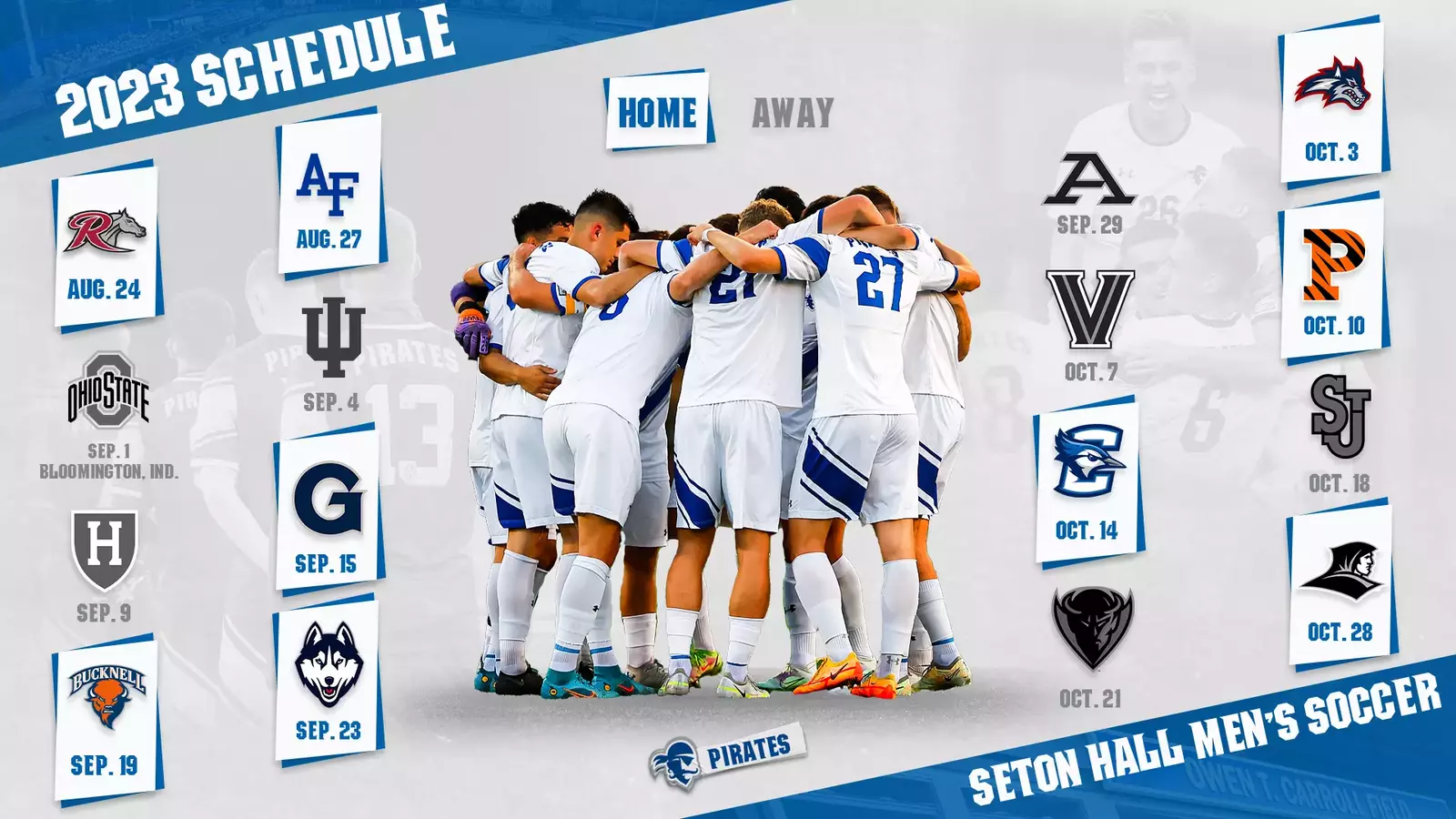 Pirates Unveil 2023 Men's Soccer Schedule - Seton Hall University Athletics