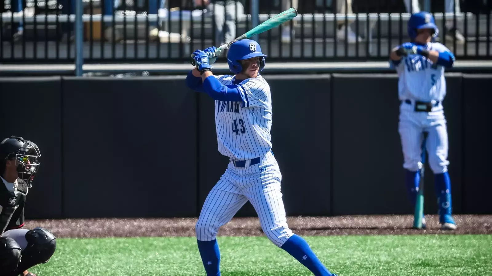 Robbins Tallies 10th Multi-Hit Game In Loss To Villanova, 3-1 - Seton ...
