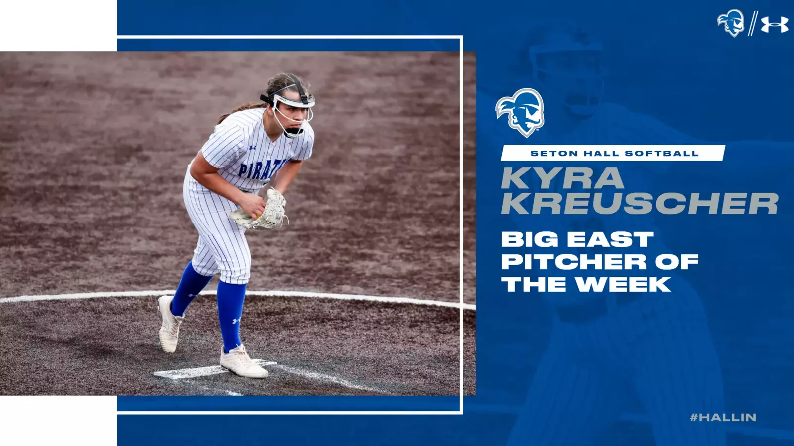 Kyra Kreuscher Named BIG EAST Pitcher of the Week - Seton Hall ...