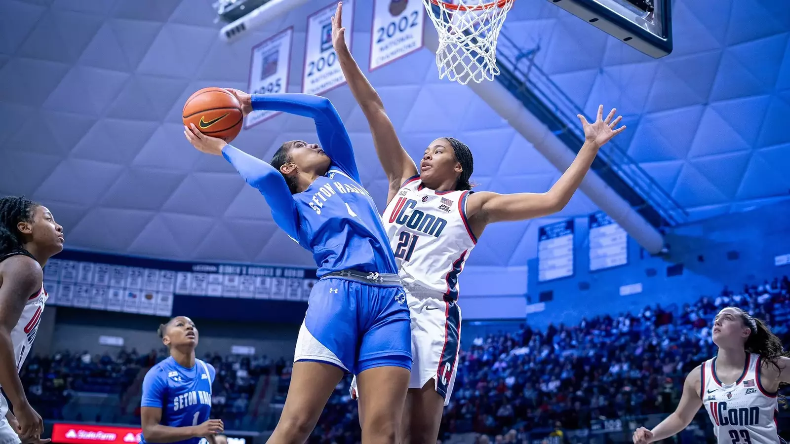 Pirates Fall at No. 6 Connecticut - Seton Hall University Athletics