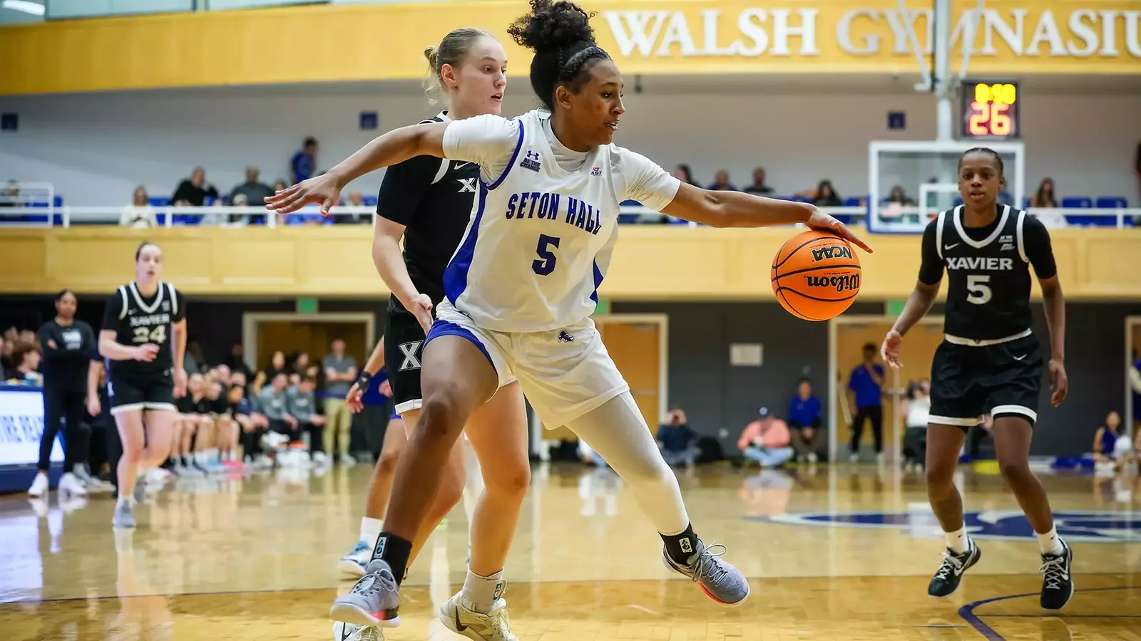 Catalon Sets Record; Pirates Down Xavier, 72-47 - Seton Hall University ...