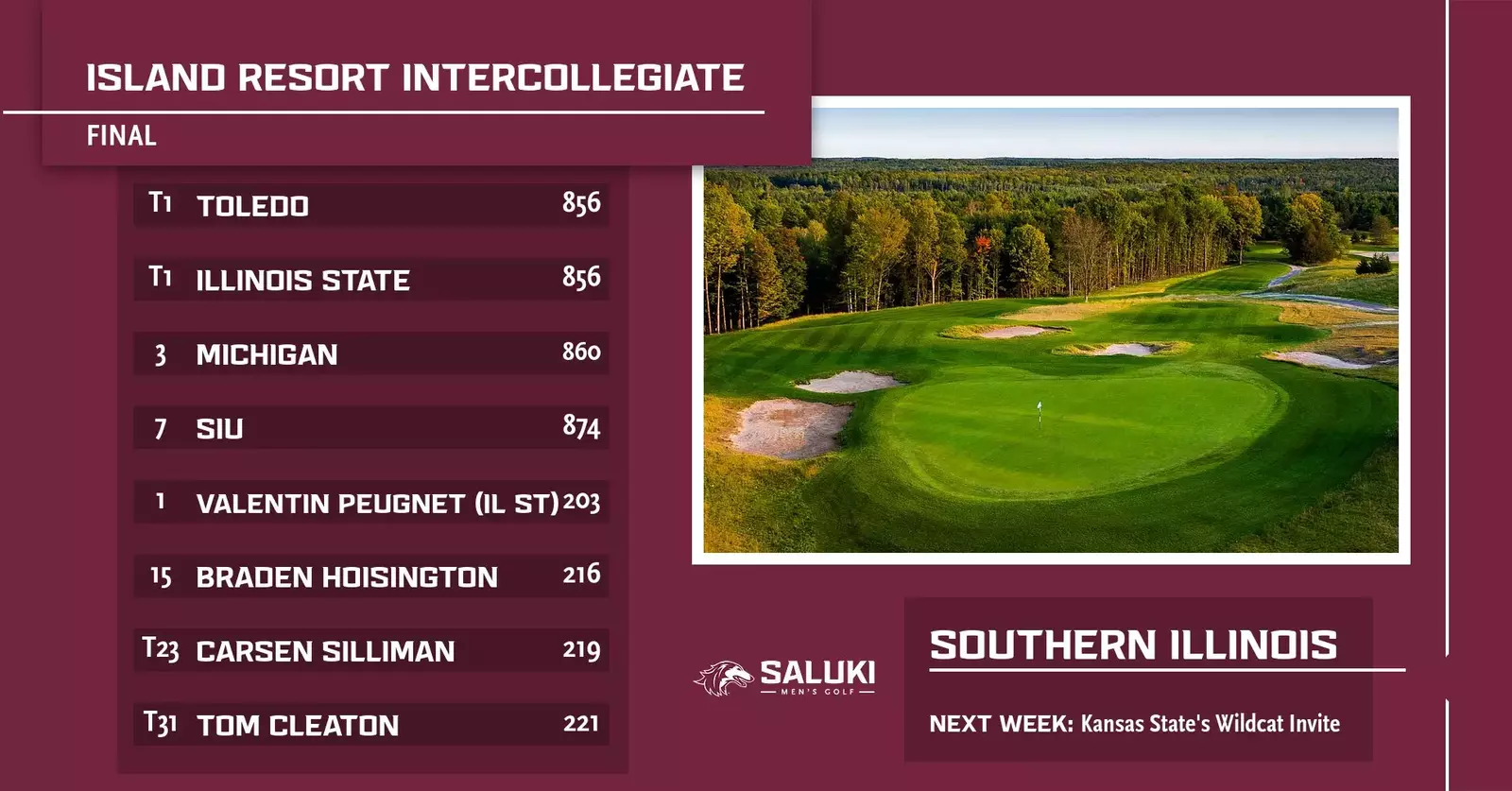 Southern Illinois Salukis - Official Athletics Website