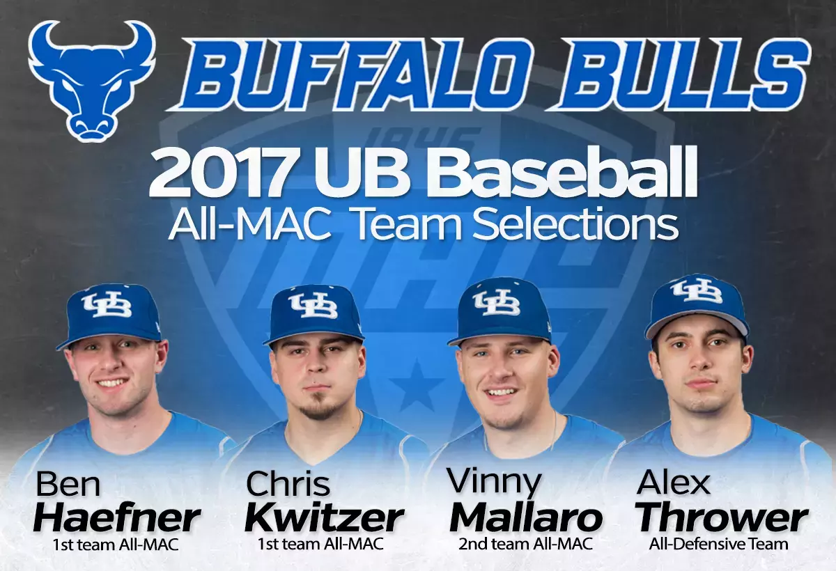 Four UB Baseball Players Earn All-MAC Recognition - University at Buffalo